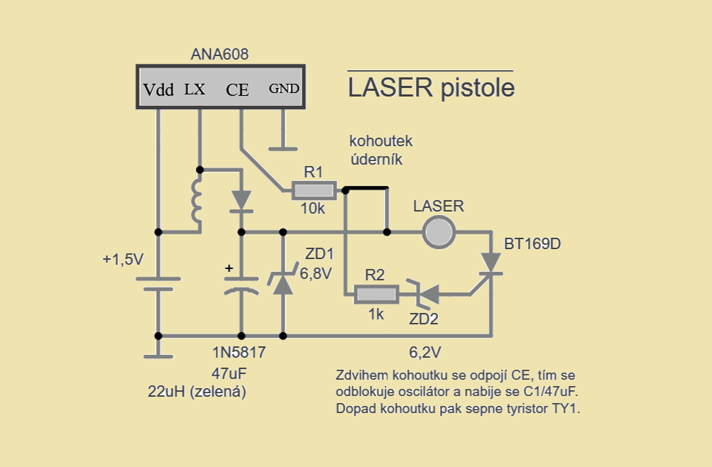 Schéma zapojení Ardo 800x a jeho aplikace